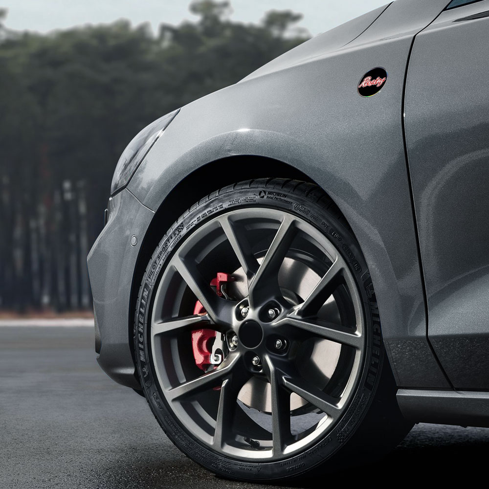 3D Sticker Racing Diam. 48 mm - Quattroerre